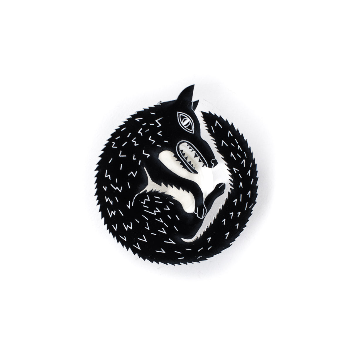 Wolf Pin / Wolf Brooch / Animal Jewelry / Animal Pin – Darling Marcelle LLC